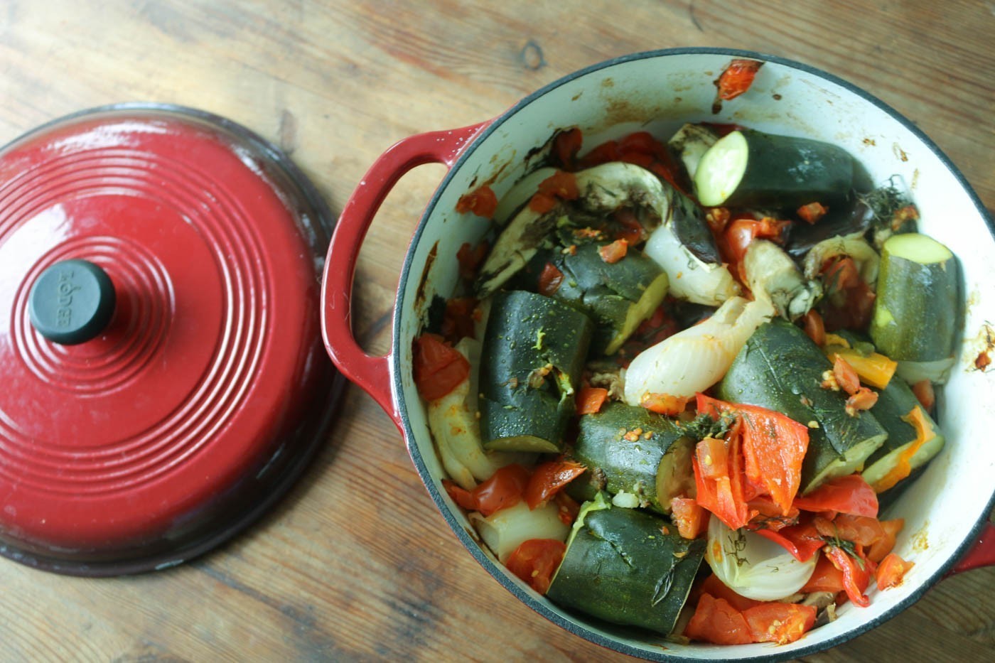 Briam - Baked Vegetables in Olive Oil (Island of Ikaria-Greece ...