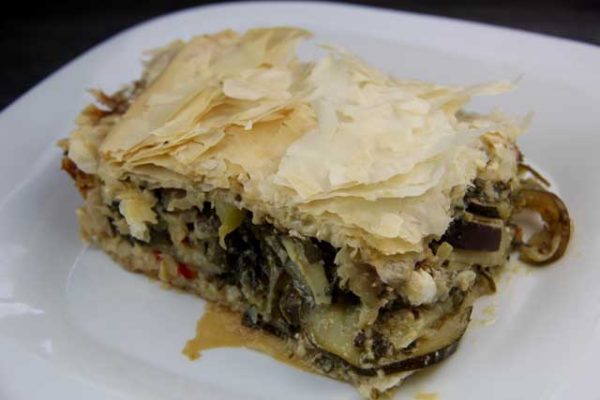 Vegetable Phyllo Pie (Island of Crete) - Mediterranean Living
