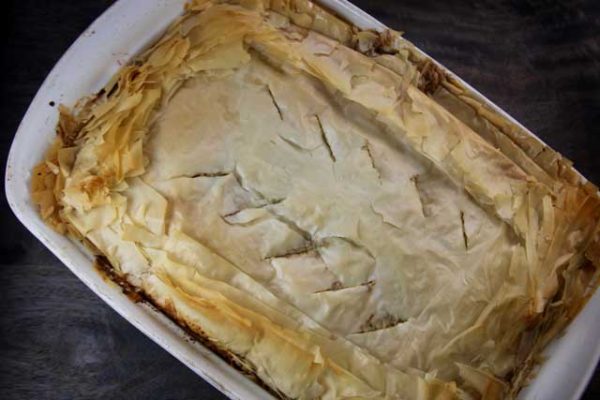 Vegetable Phyllo Pie (Island of Crete) - Mediterranean Living