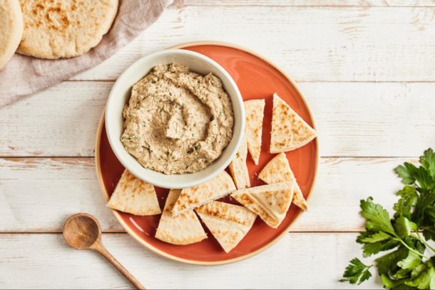 Baba Ganoush (Lebanese Eggplant Dip) - Mediterranean Living
