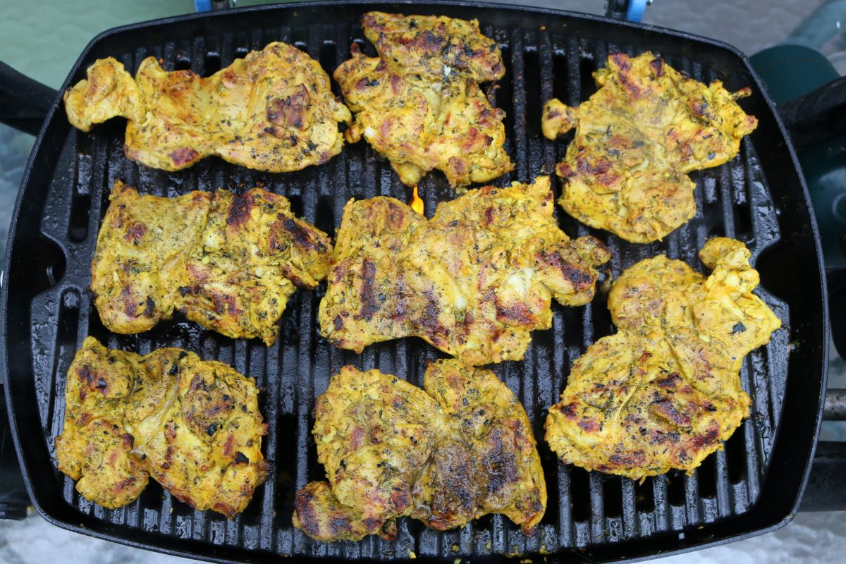 Grilled Turmeric Chicken - Mediterranean Living