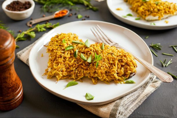 Fennel Crusted Branzino (Italian White Fish) - Mediterranean Living