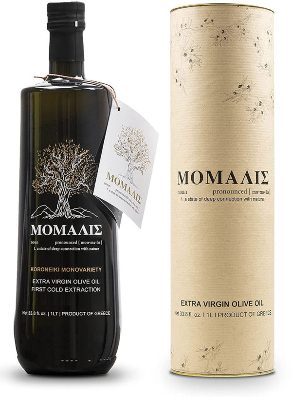 Extra Virgin Olive Oil from Greece - Momalis 1L bottle $30 w/ free shipping