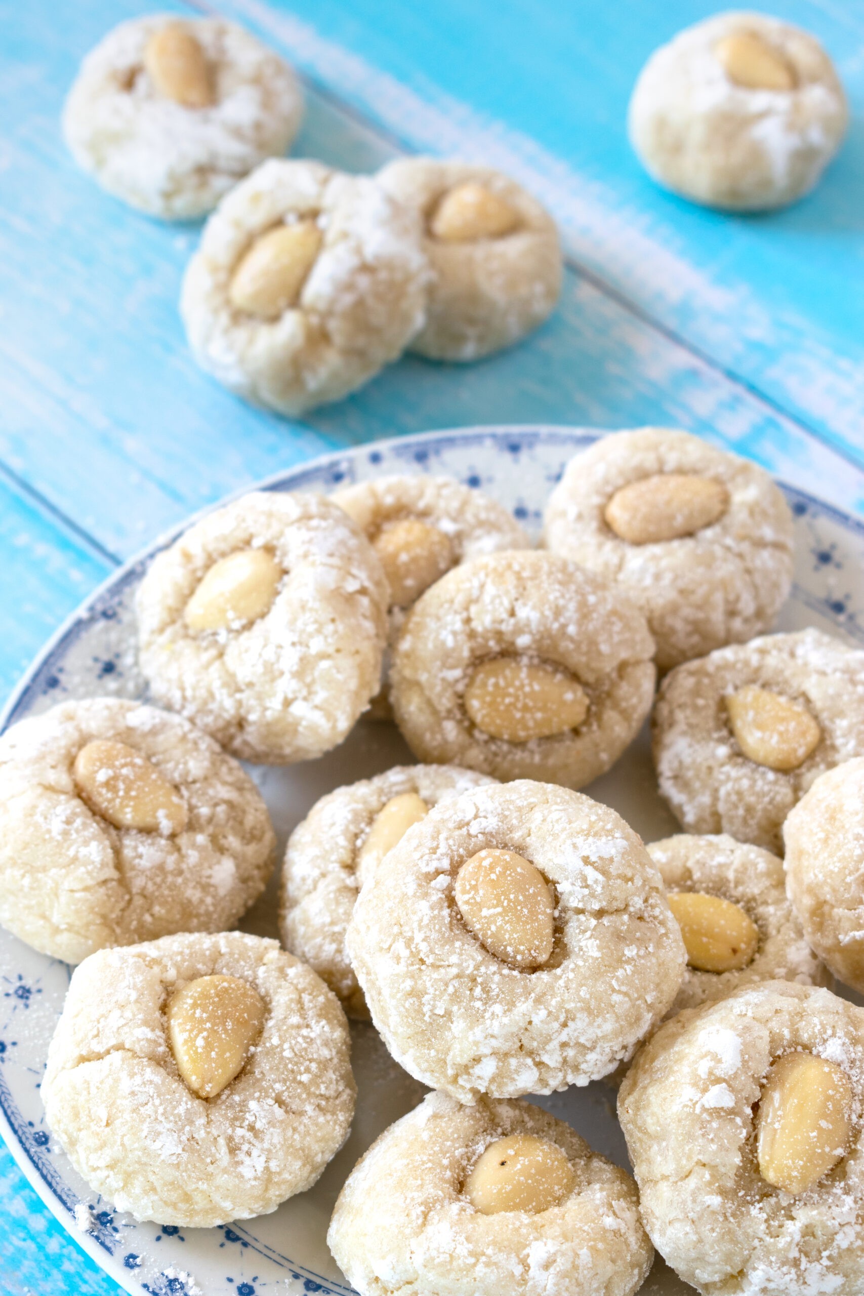 Greek Almond Cookies - Mediterranean Living