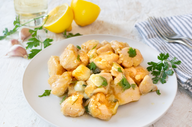 Spanish Garlic Chicken (Pollo al Ajillo) - Mediterranean Living