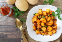 Lebanese Spicy Potatoes (Batata Harra) - Mediterranean Living