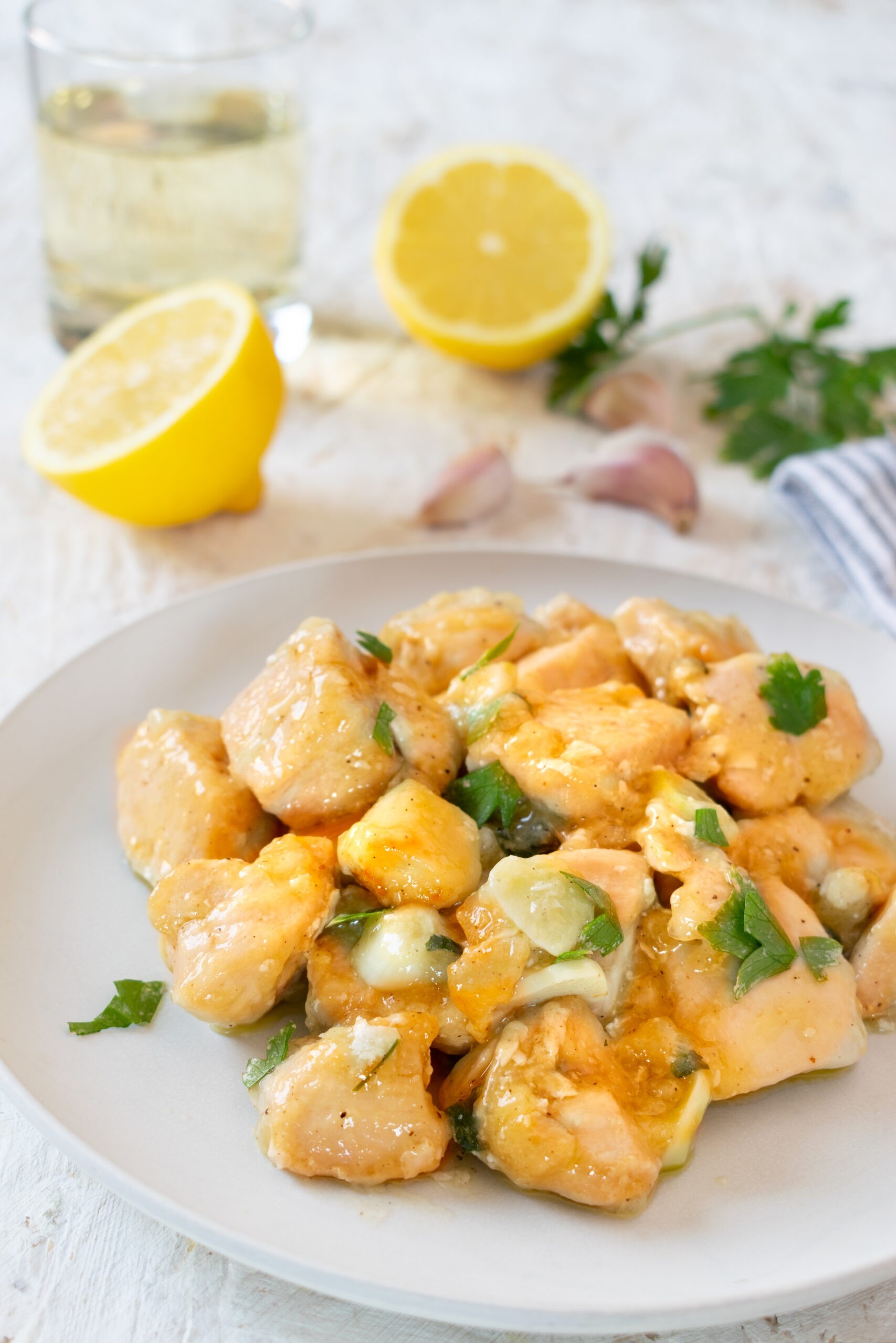 Spanish Garlic Chicken (Pollo al Ajillo) - Mediterranean Living