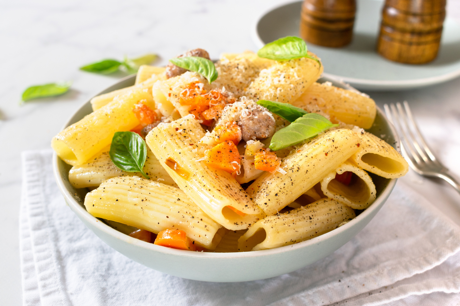 Delicious Rigatoni Country Style Recipe with Sausage