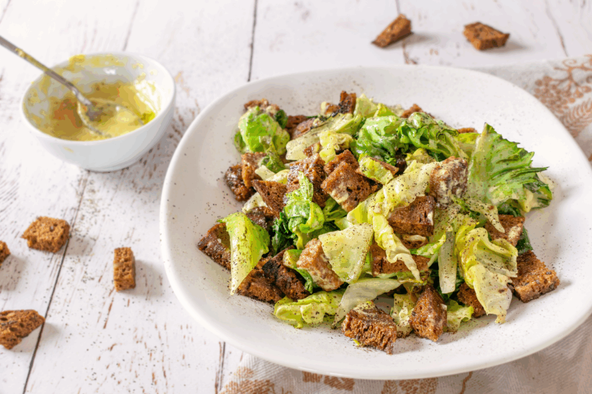 Grilled Caesar Salad with Homemade Dressing - Mediterranean Living