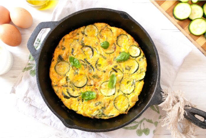 Zucchini Frittata - Mediterranean Living